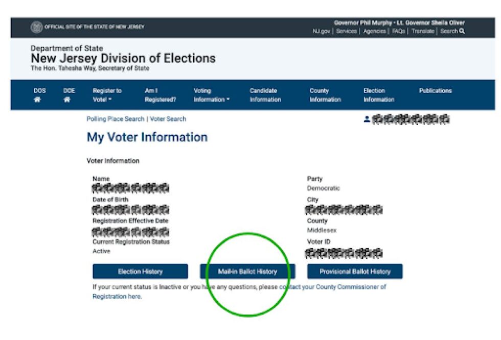 Vote By Mail Applications | NJDACC | New Jersey